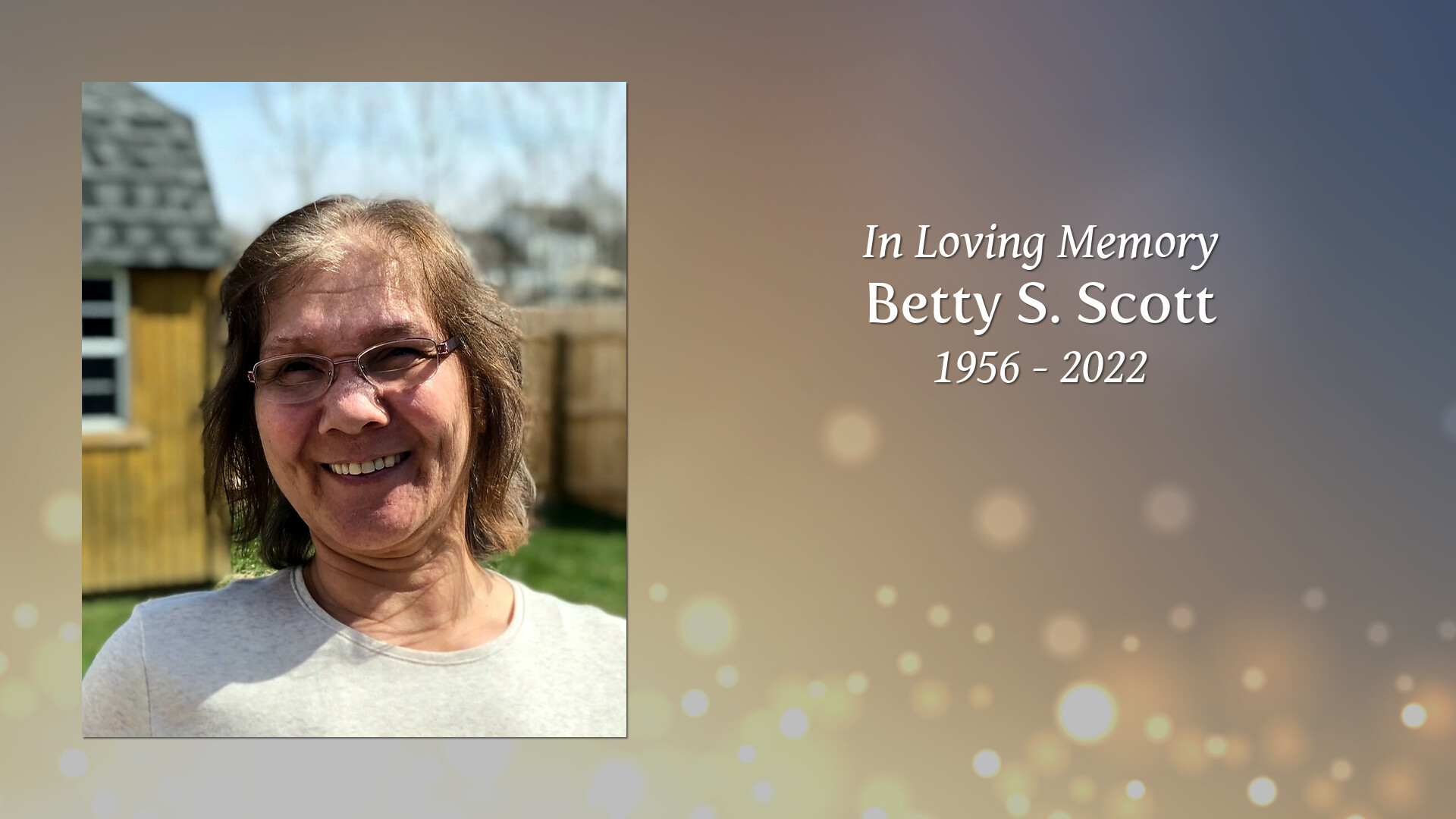 Betty S. Scott - Tribute Video