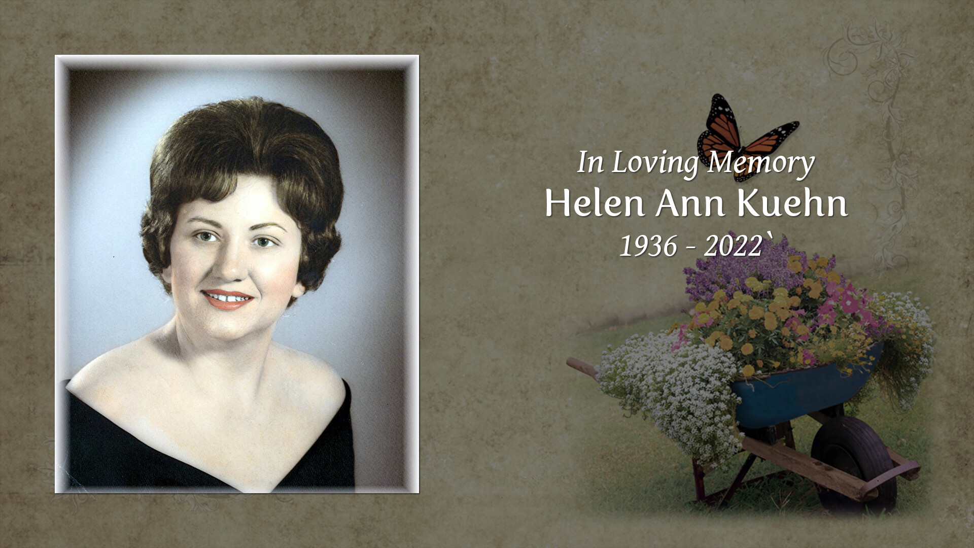 Helen Ann Kuehn - Tribute Video