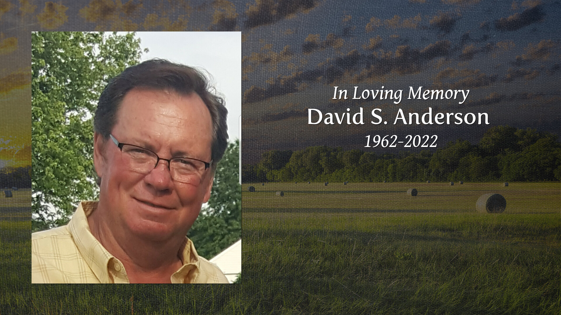 David S. Anderson - Tribute Video
