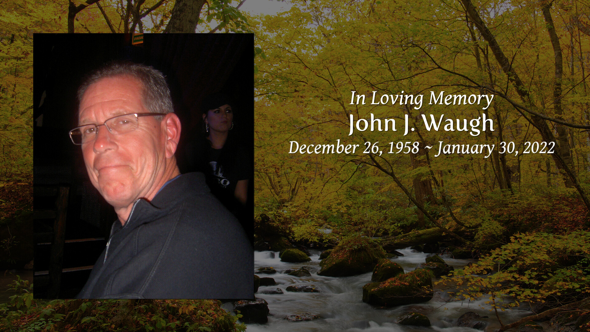 John J. Waugh - Tribute Video