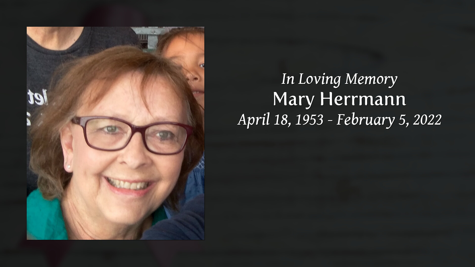 Mary Herrmann - Tribute Video