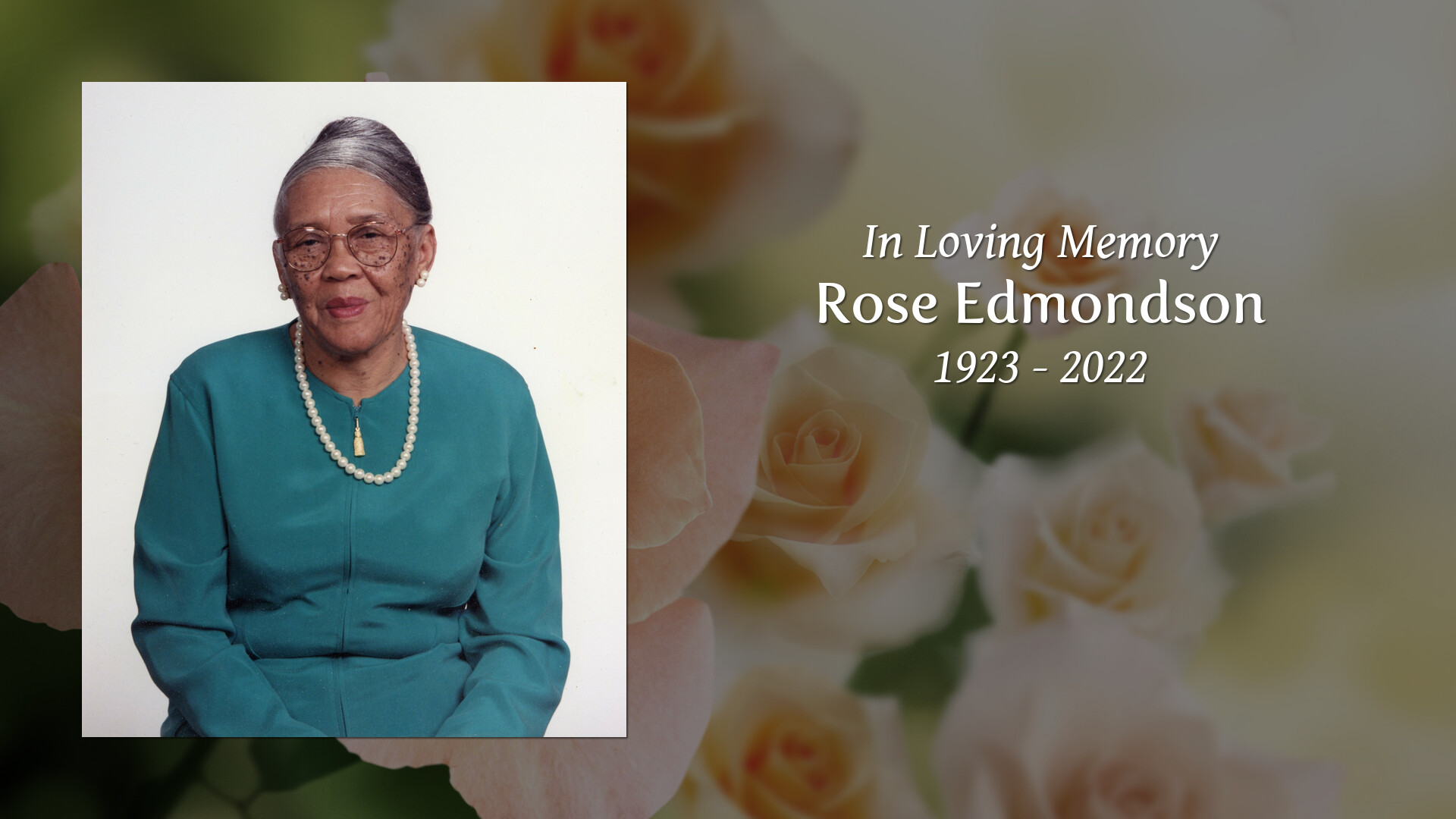 Rose Edmondson - Tribute Video