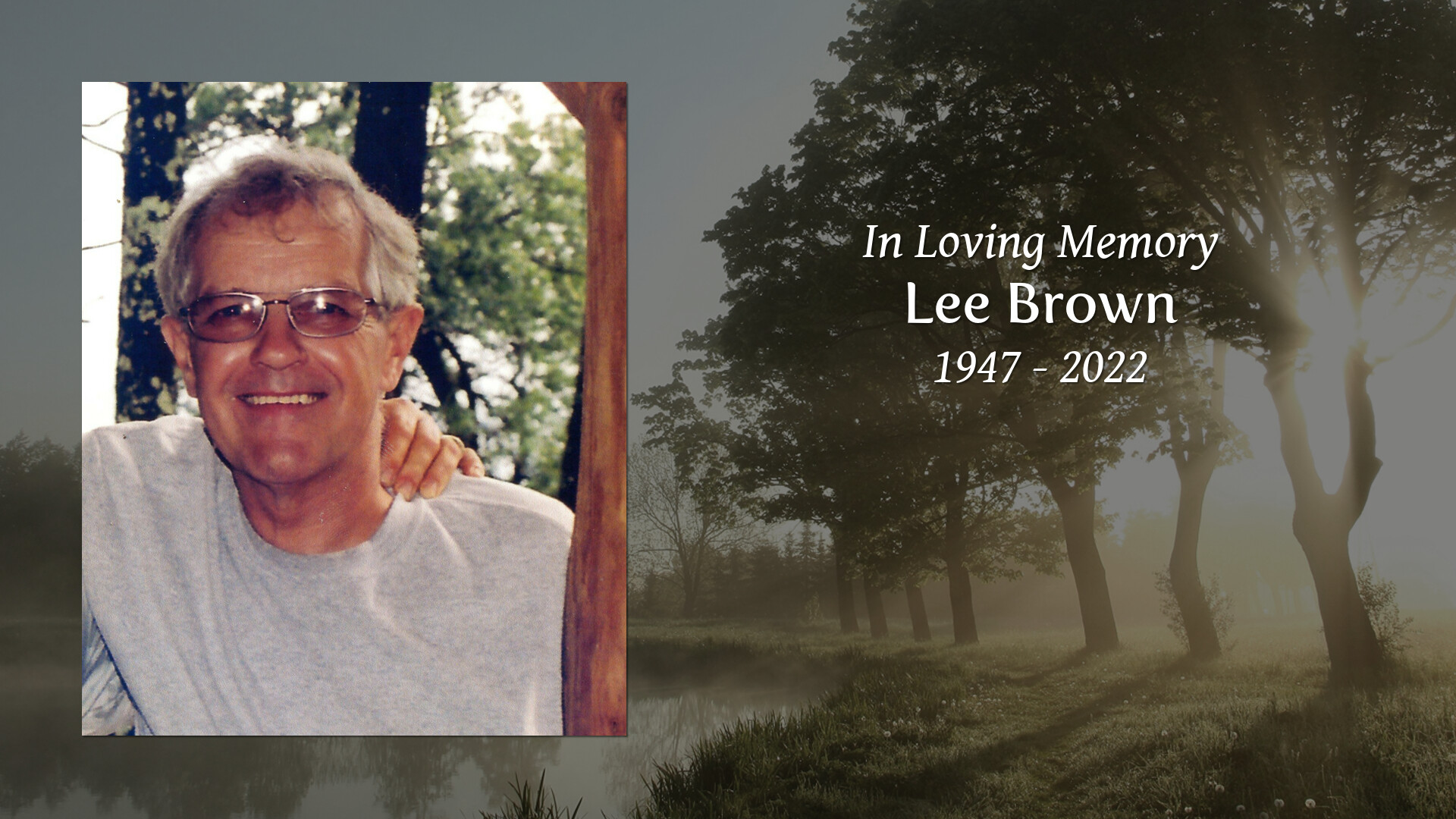 Lee Brown - Tribute Video