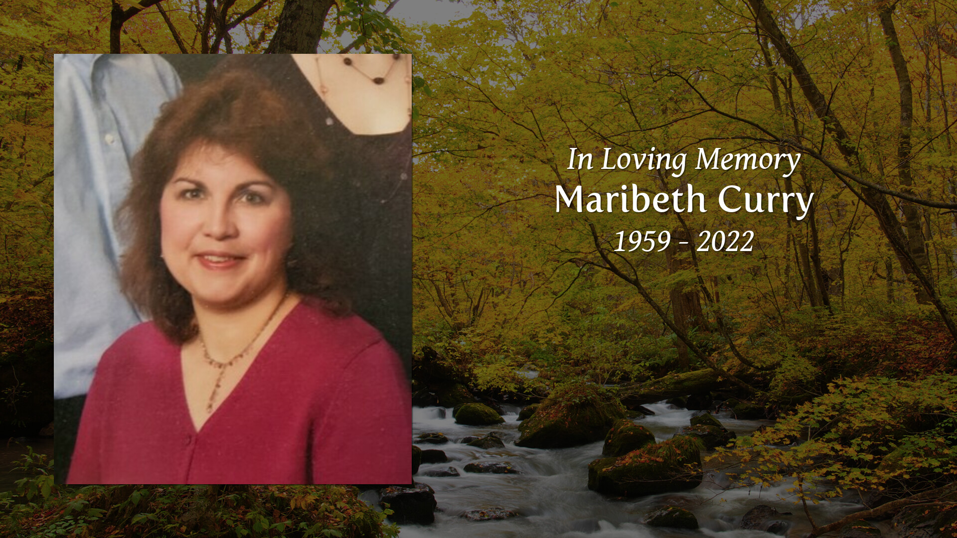 Maribeth Curry - Tribute Video
