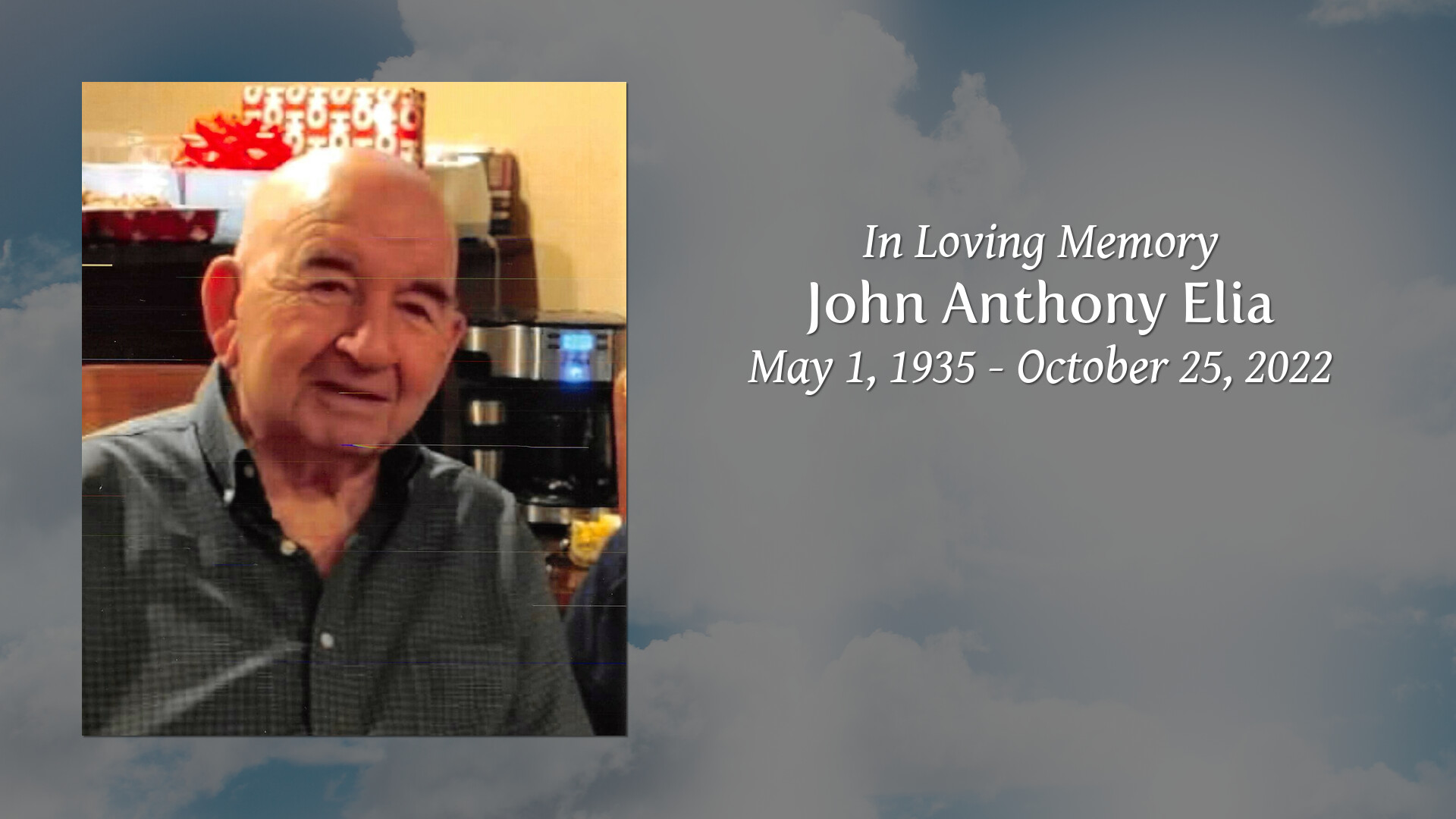 John Anthony Elia - Tribute Video