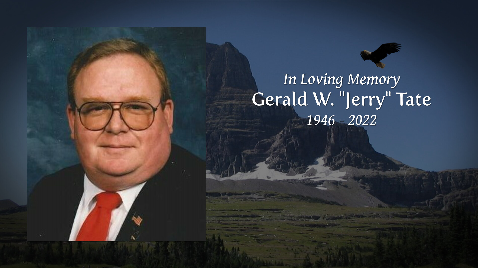 Gerald W. "Jerry" Tate - Tribute Video