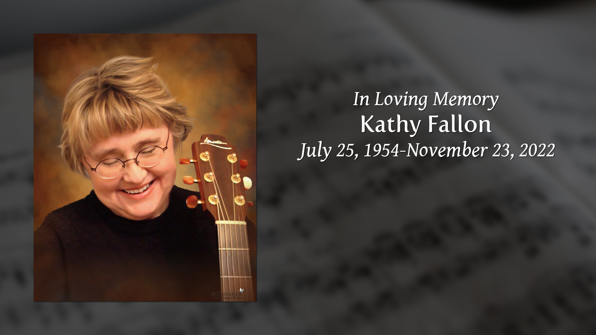 Kathy Fallon - Tribute Video