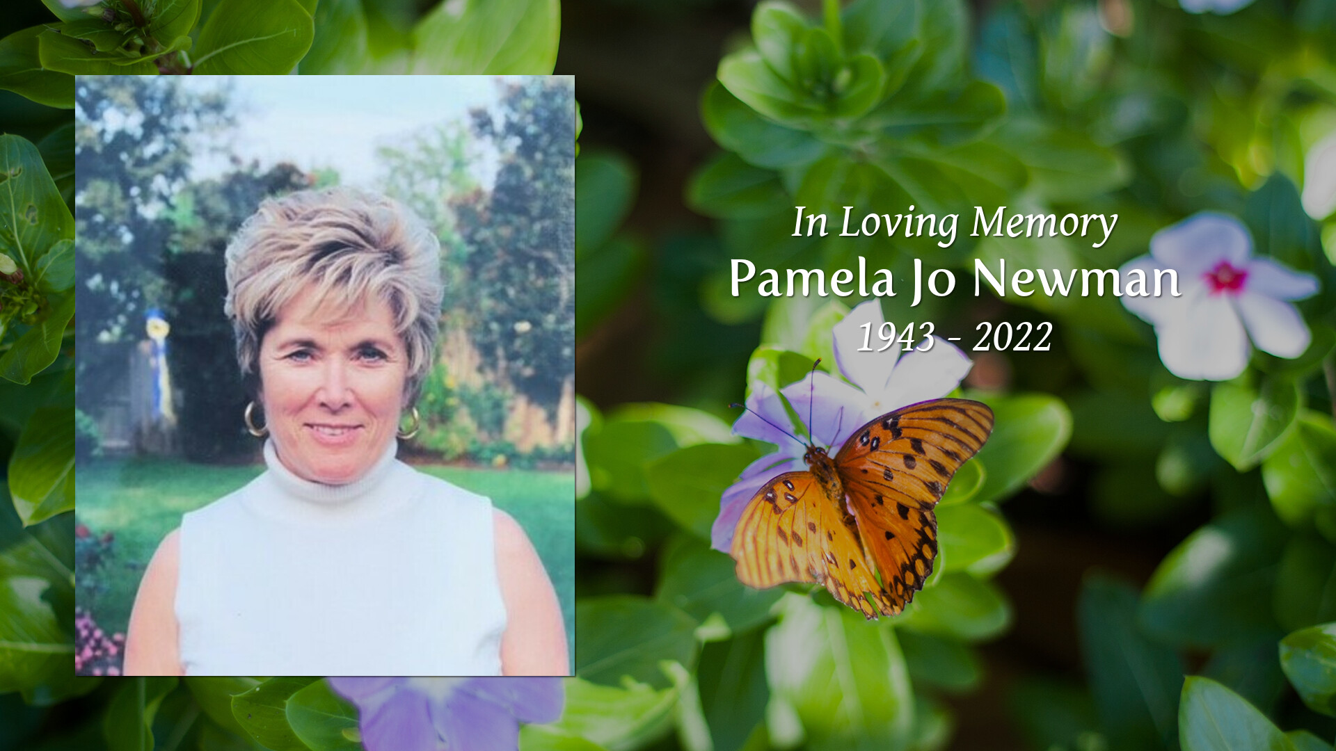 Pamela Jo Newman - Tribute Video