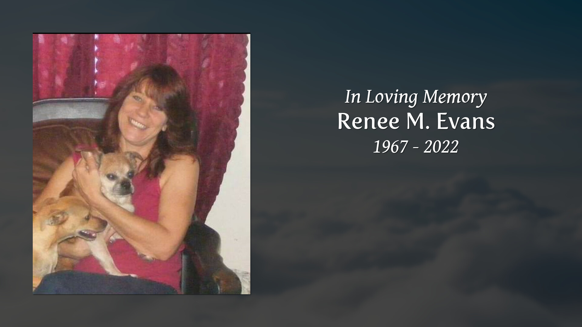 Renee M. Evans - Tribute Video