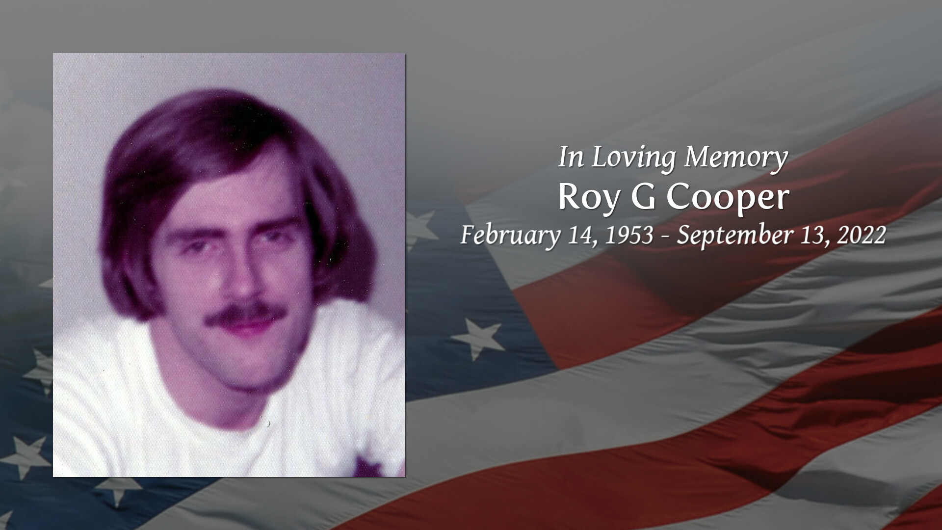 Roy G Cooper - Tribute Video