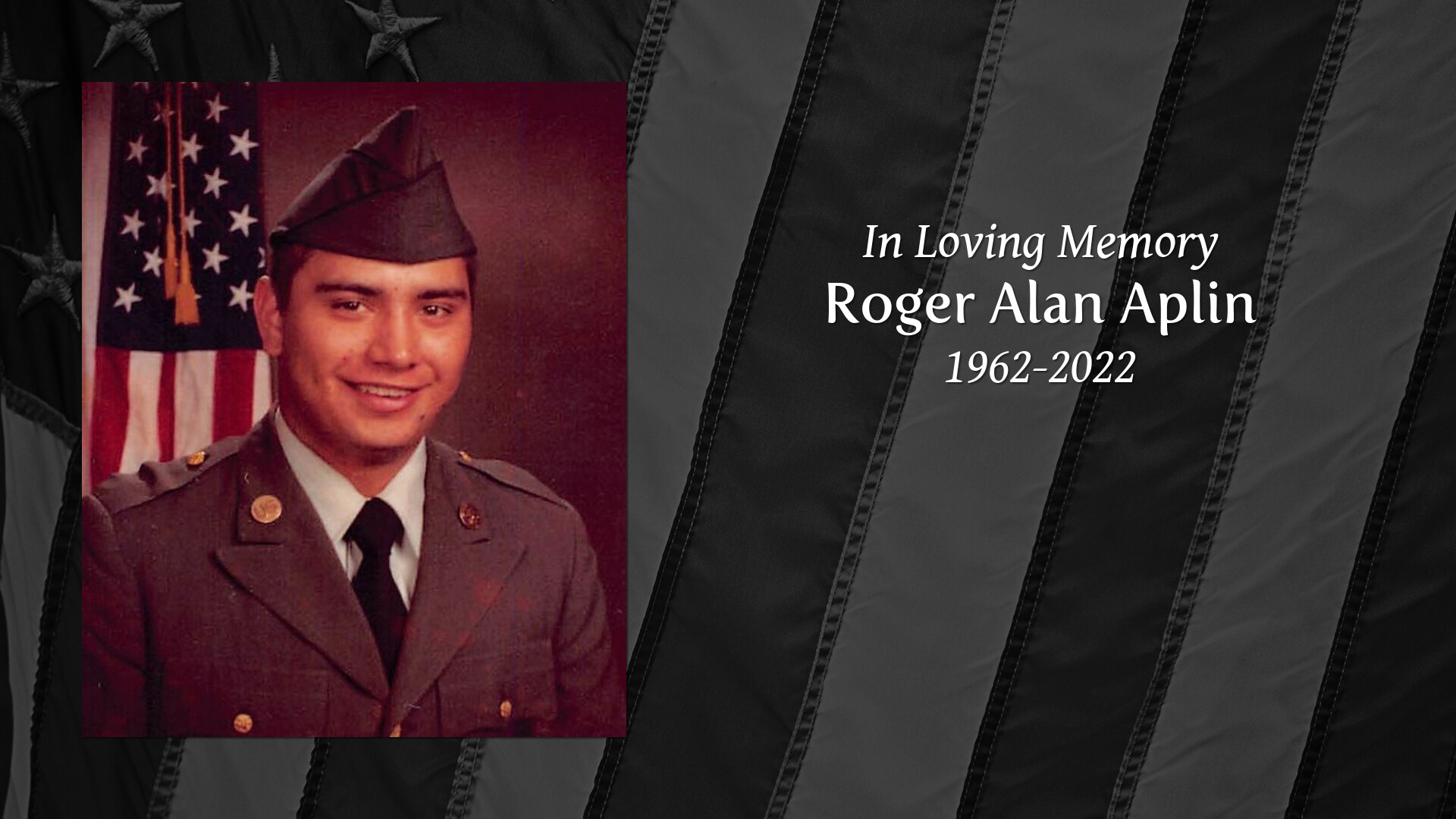 Roger Alan Aplin - Tribute Video