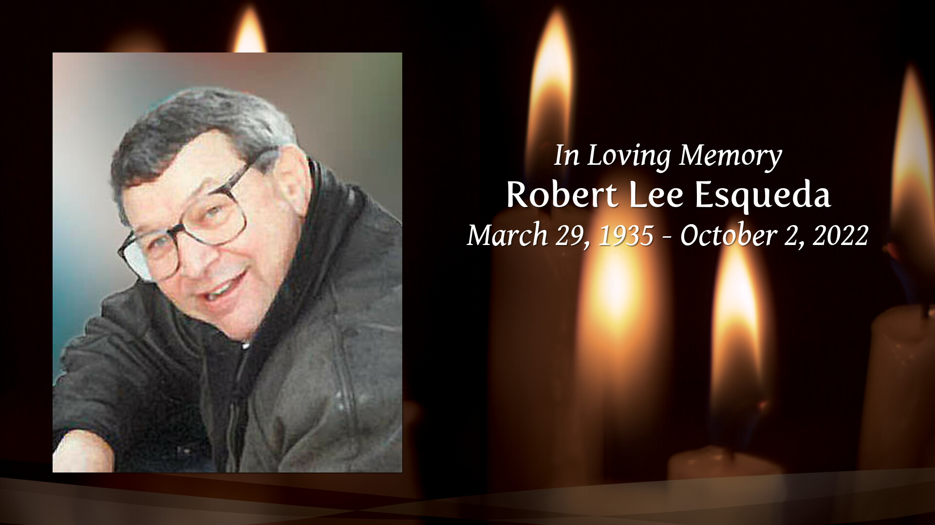 Robert Lee Esqueda - Tribute Video