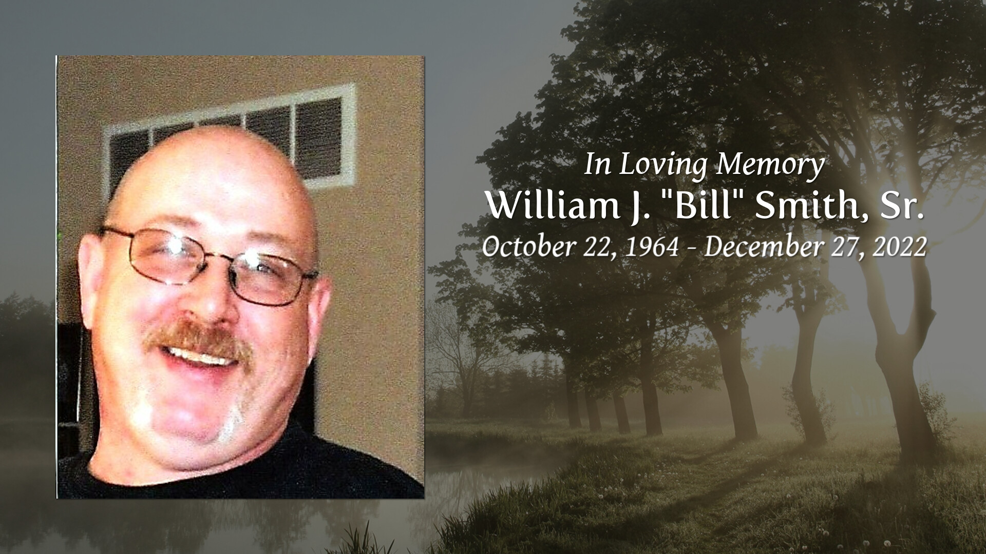 William J. "Bill" Smith, Sr. - Tribute Video