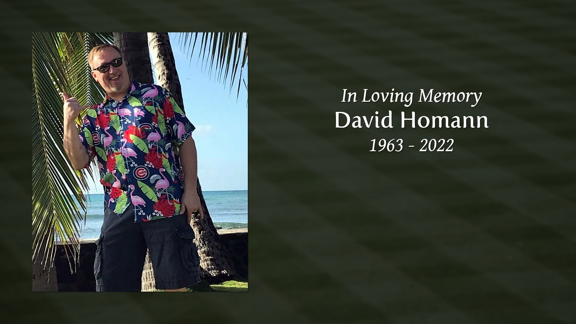 David Homann - Tribute Video