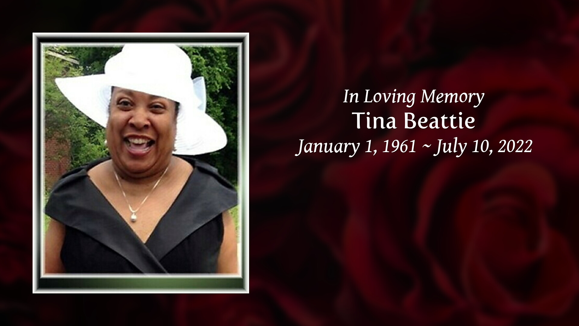 Tina Beattie - Tribute Video