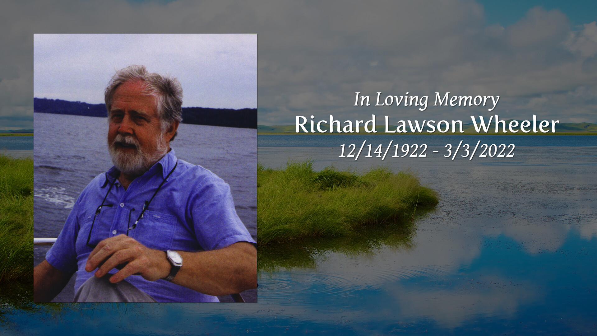Richard Lawson Wheeler - Tribute Video