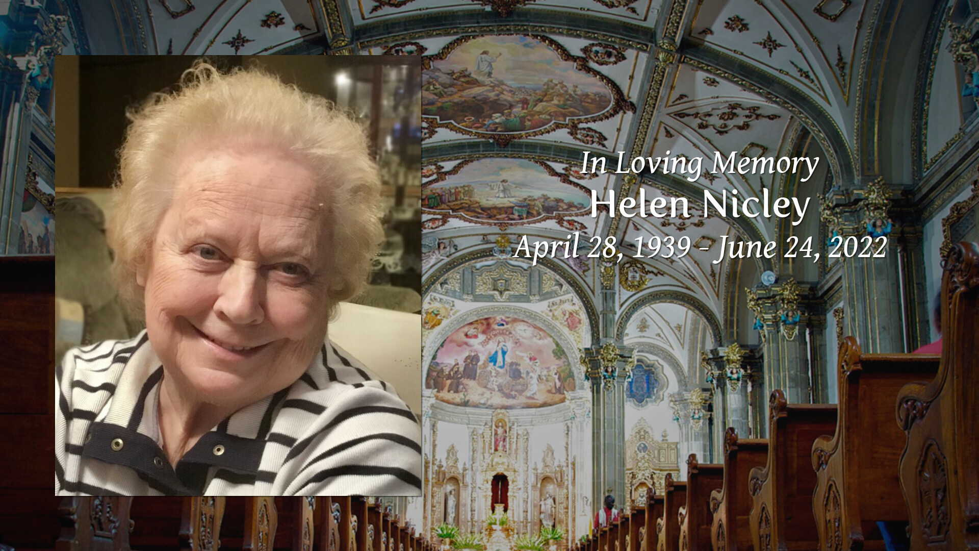 Helen Nicley - Tribute Video