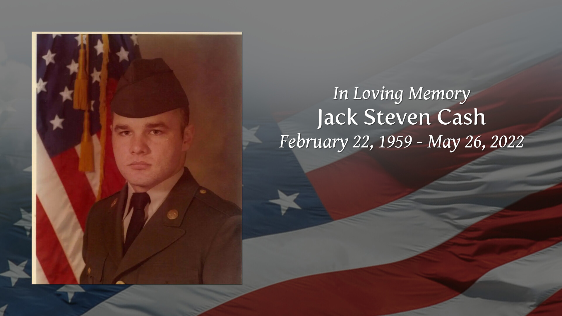 Jack Steven Cash - Tribute Video