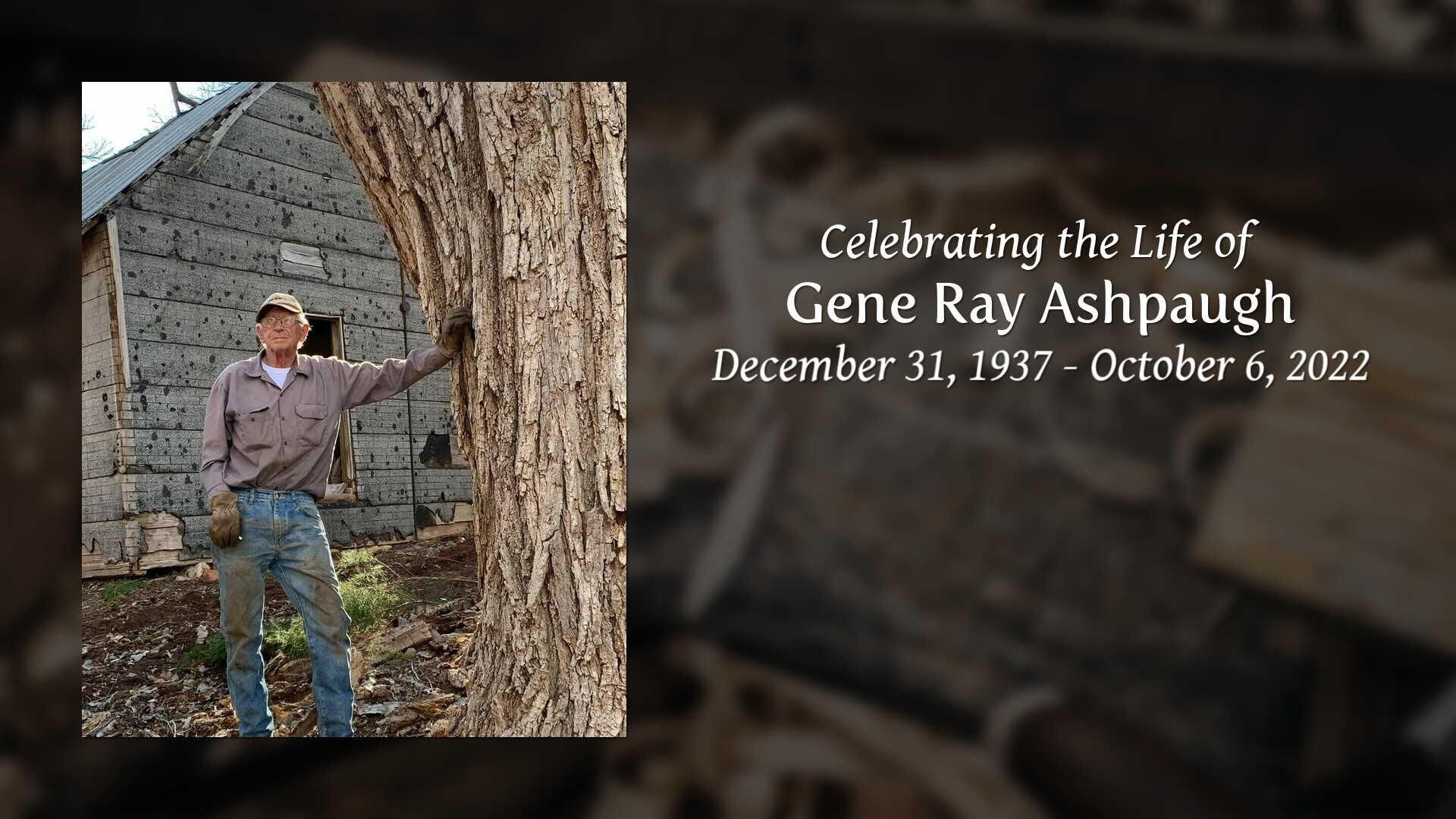 Gene Ray Ashpaugh - Tribute Video