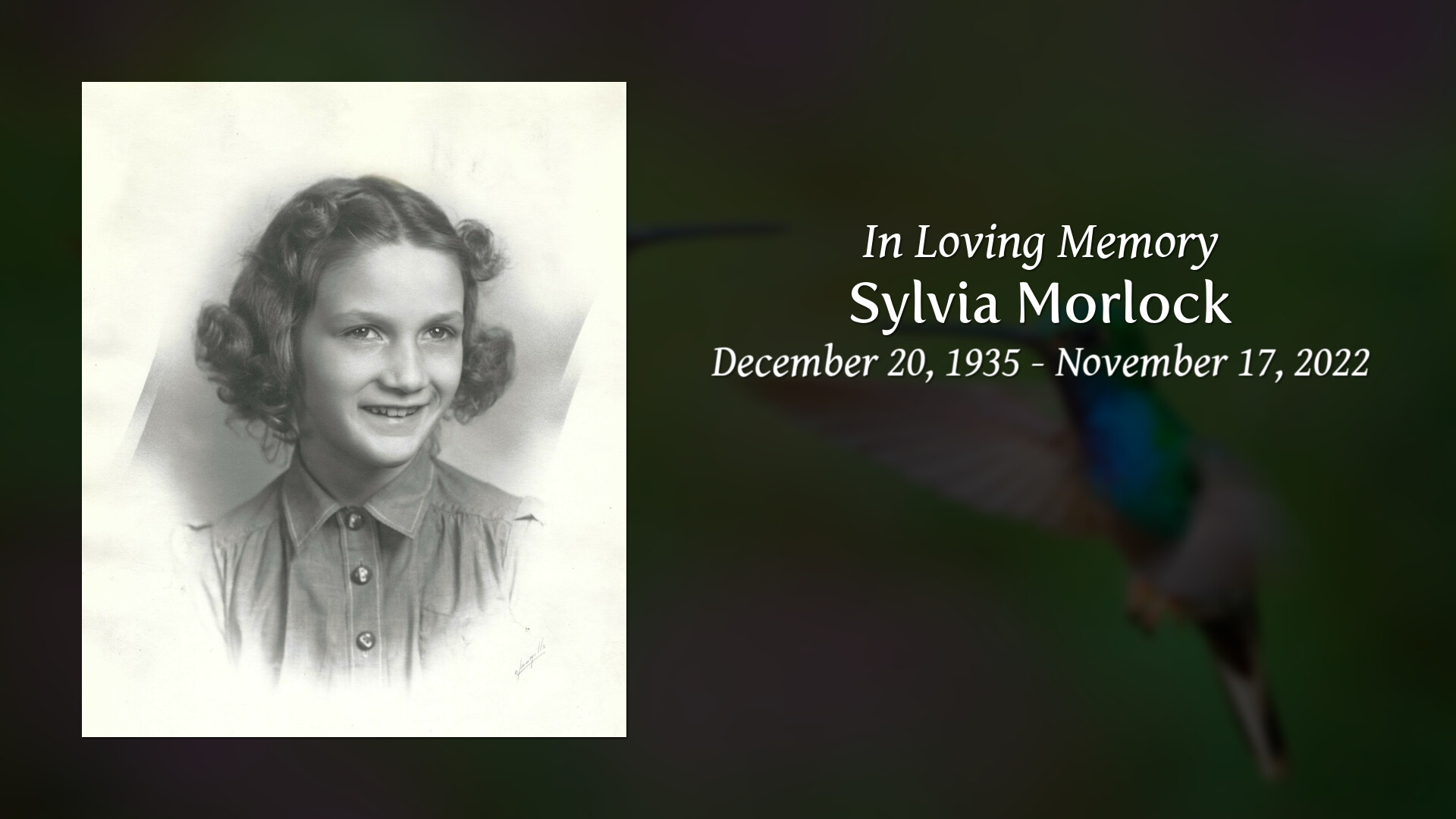 Sylvia Morlock - Tribute Video