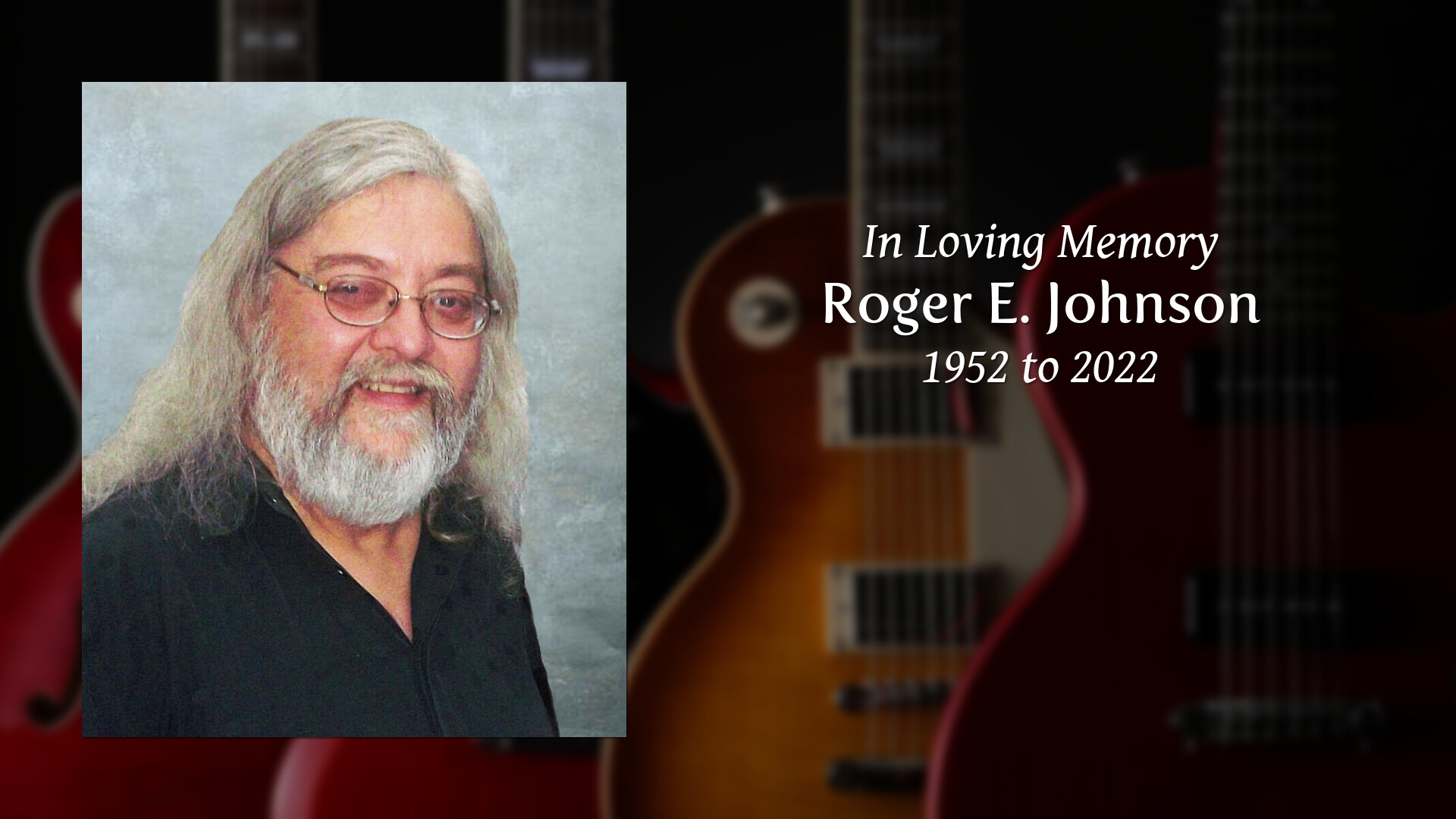 Roger E. Johnson - Tribute Video