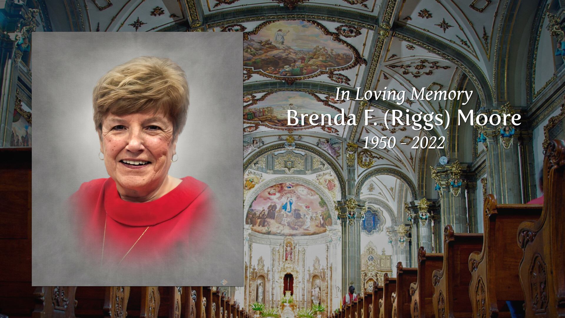 Brenda F. (Riggs) Moore - Tribute Video