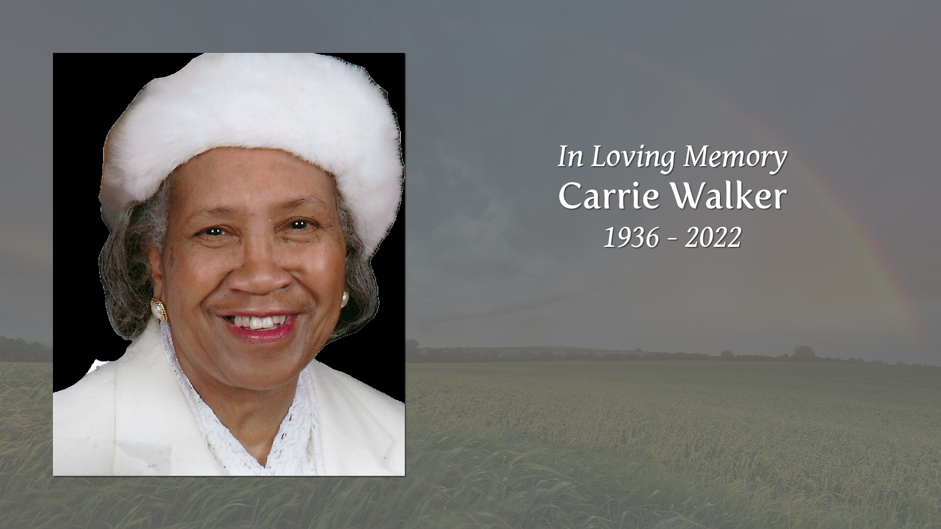 Carrie Walker - Tribute Video