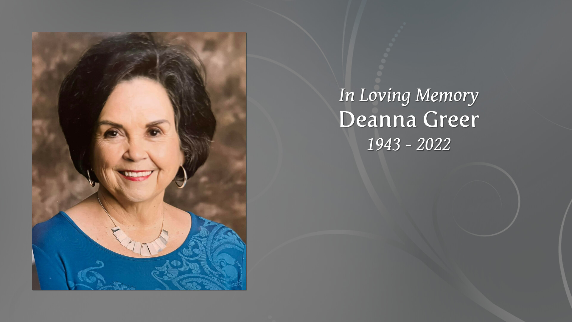 Deanna Greer - Tribute Video