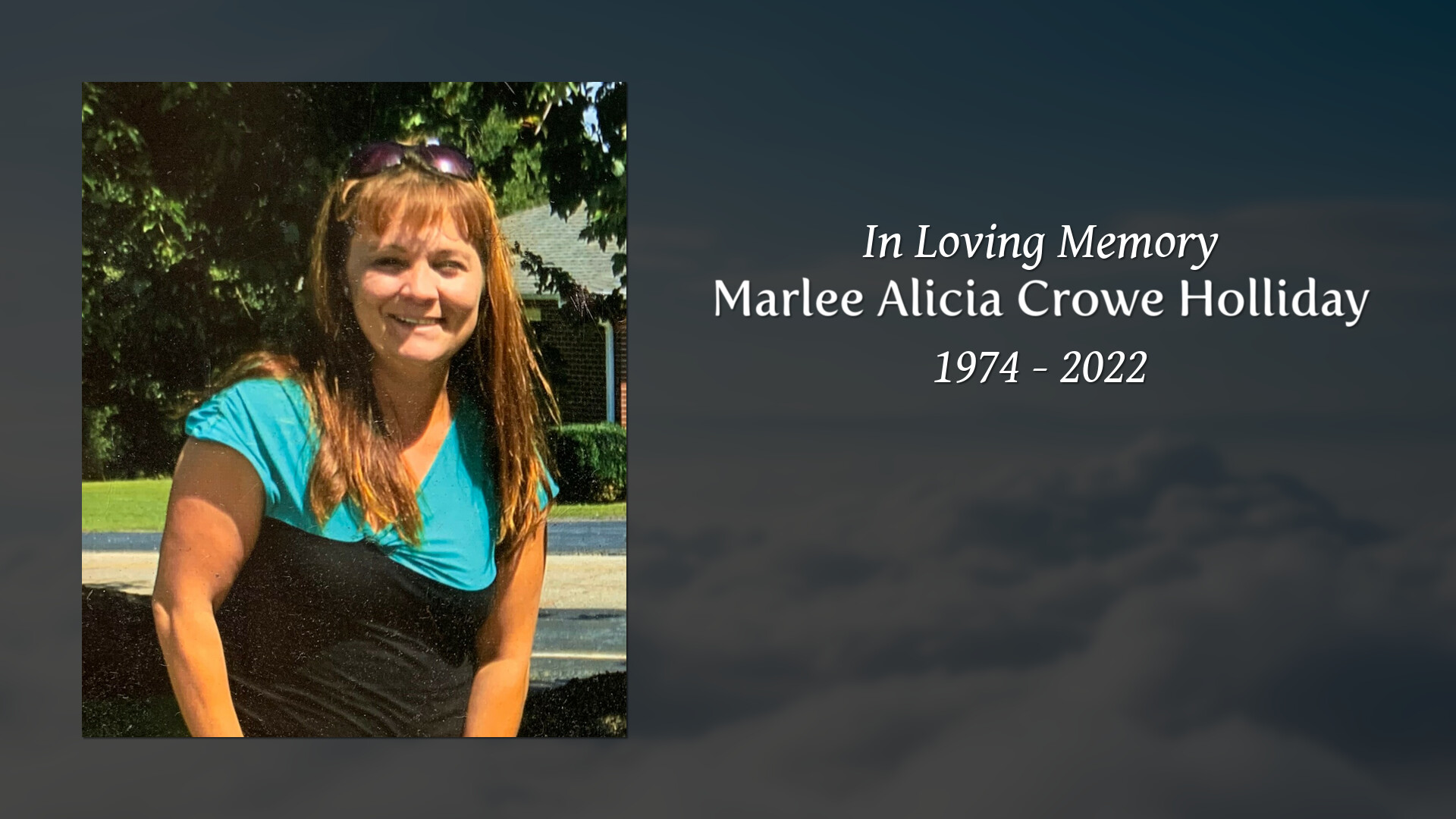 Marlee Alicia Crowe Holliday - Tribute Video