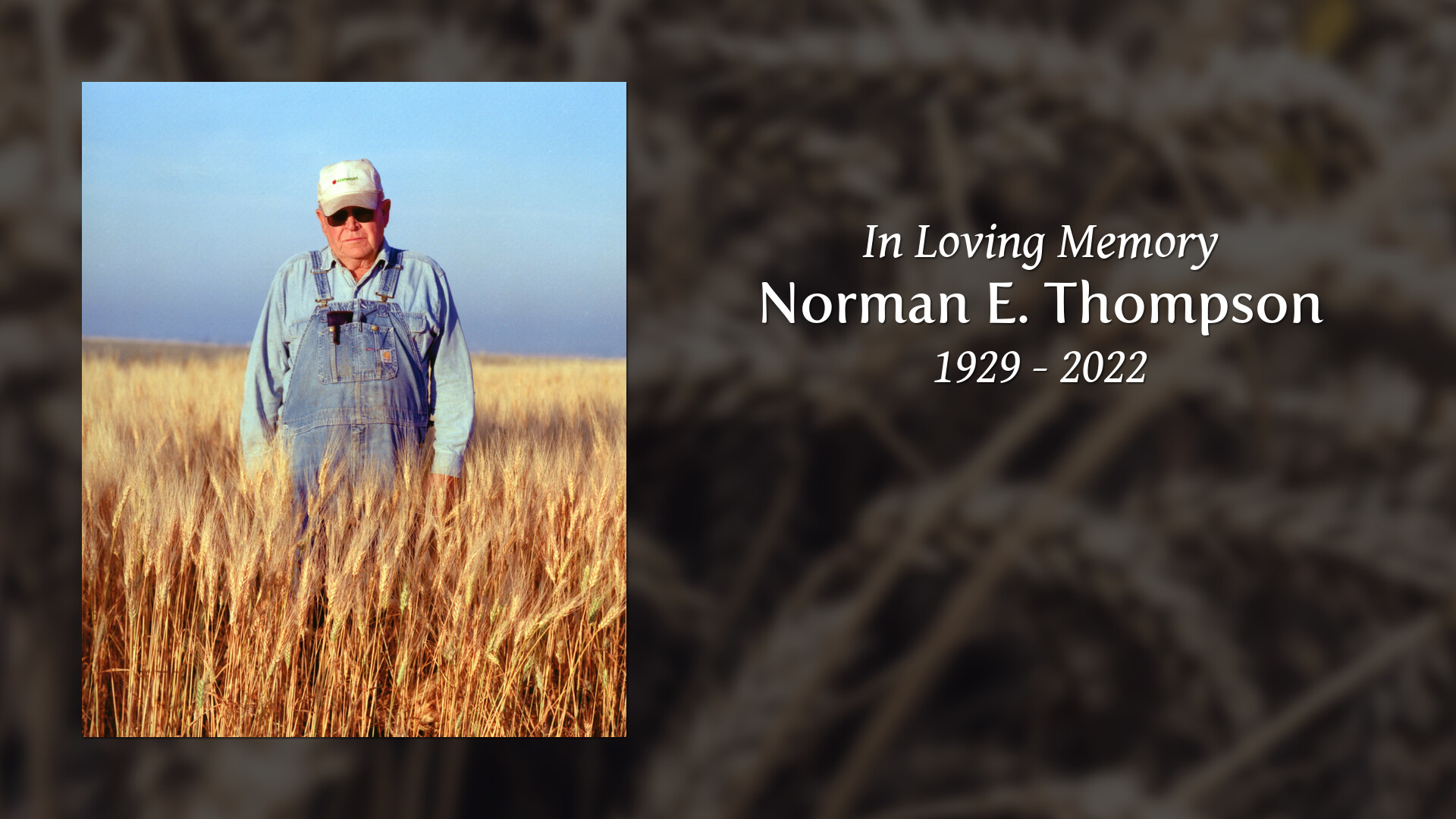 Norman E. Thompson - Tribute Video
