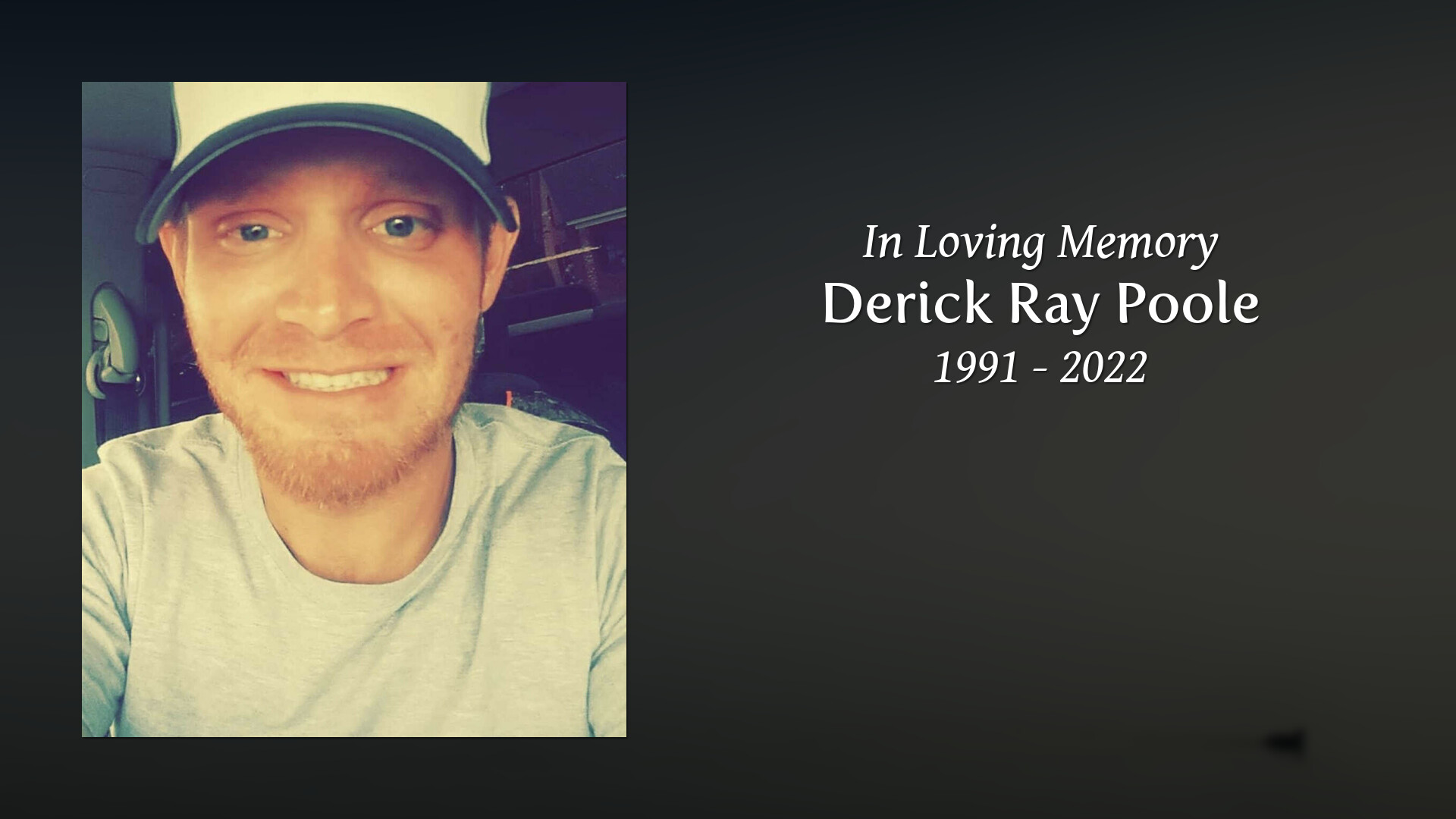 Derick Ray Poole - Tribute Video