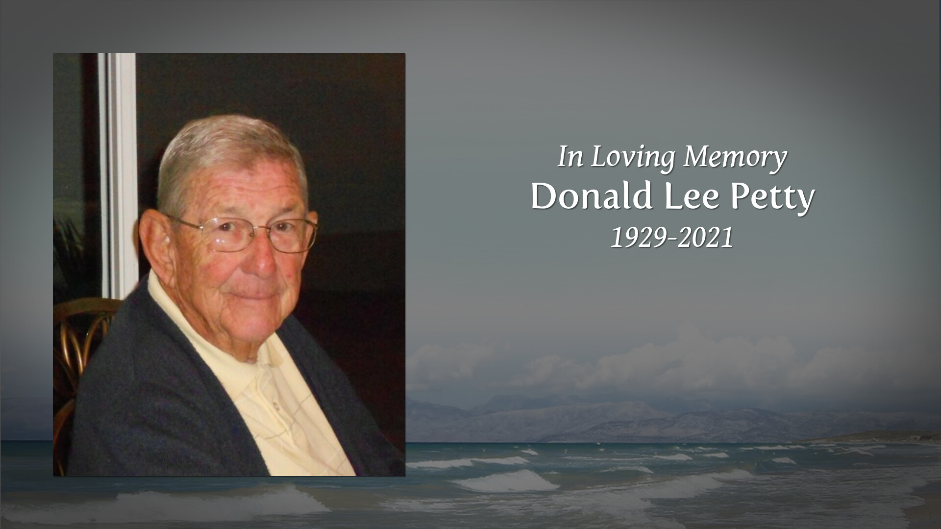 Donald Lee Petty - Tribute Video