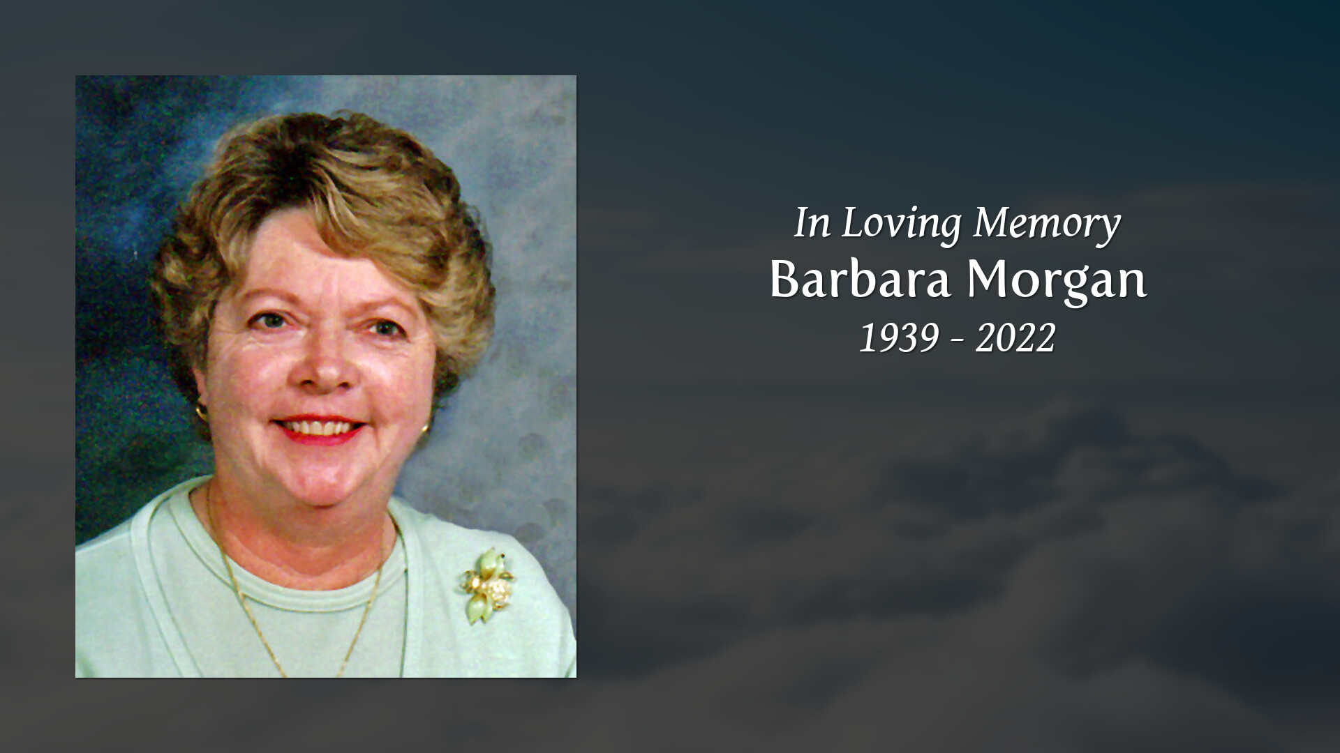 Barbara Morgan - Tribute Video