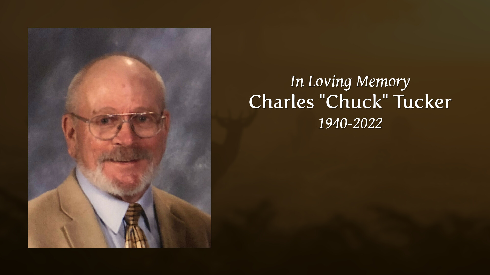 Charles "Chuck" Tucker - Tribute Video