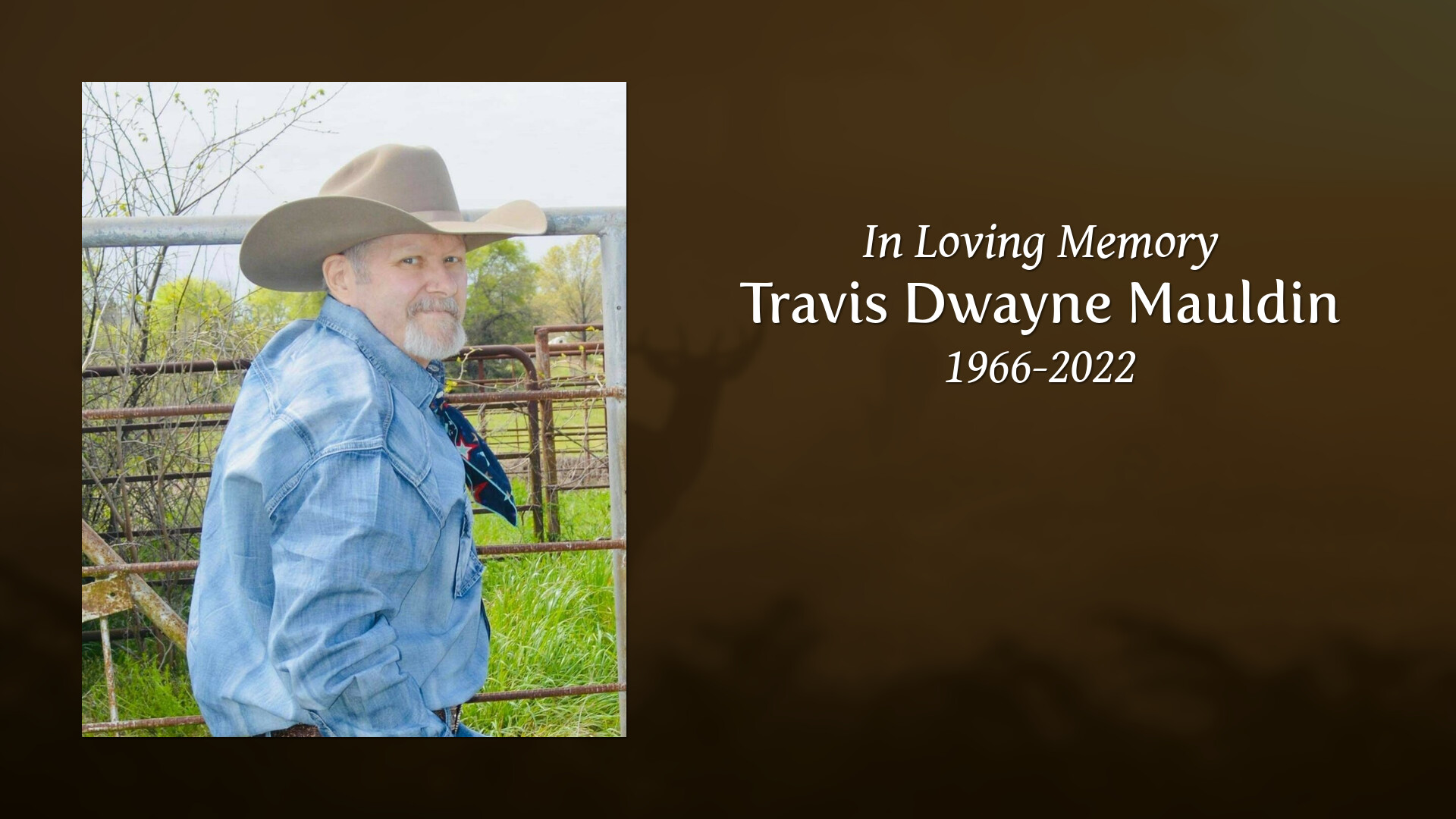 Travis Dwayne Mauldin - Tribute Video