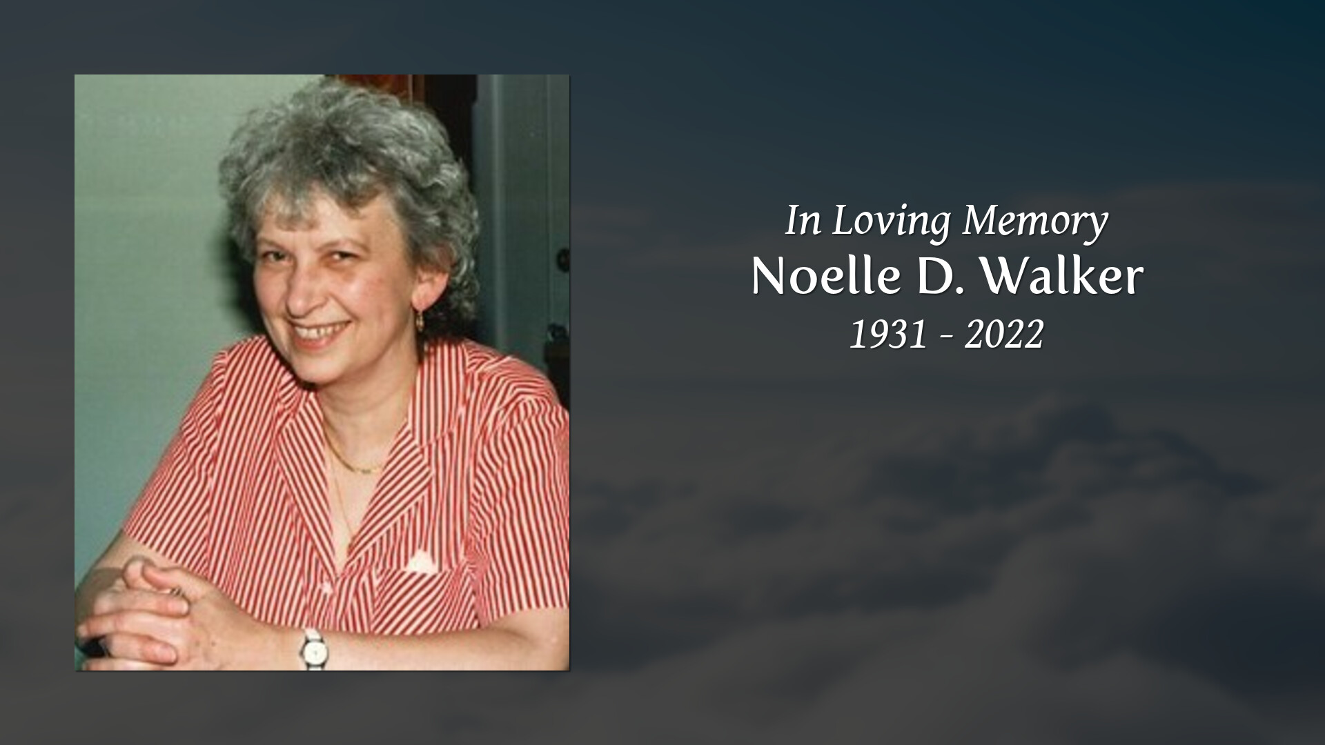Noelle D. Walker - Tribute Video