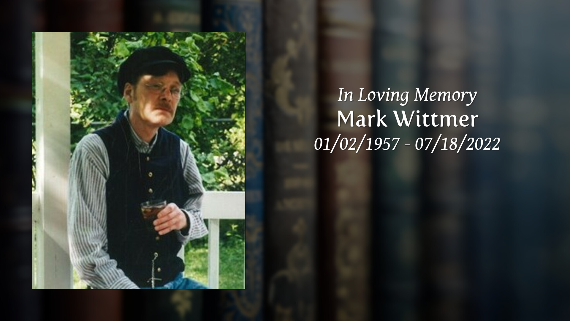 Mark Wittmer - Tribute Video