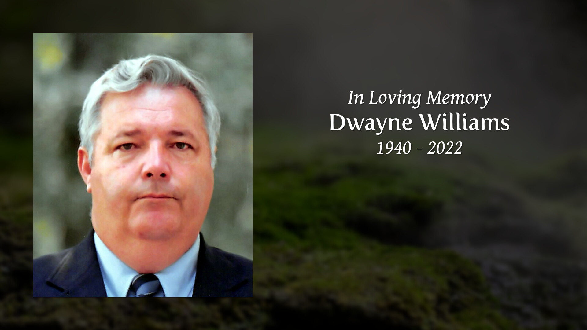 Dwayne Williams - Tribute Video