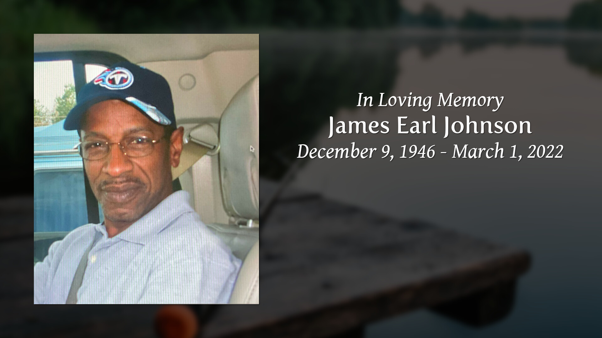 James Earl Johnson - Tribute Video