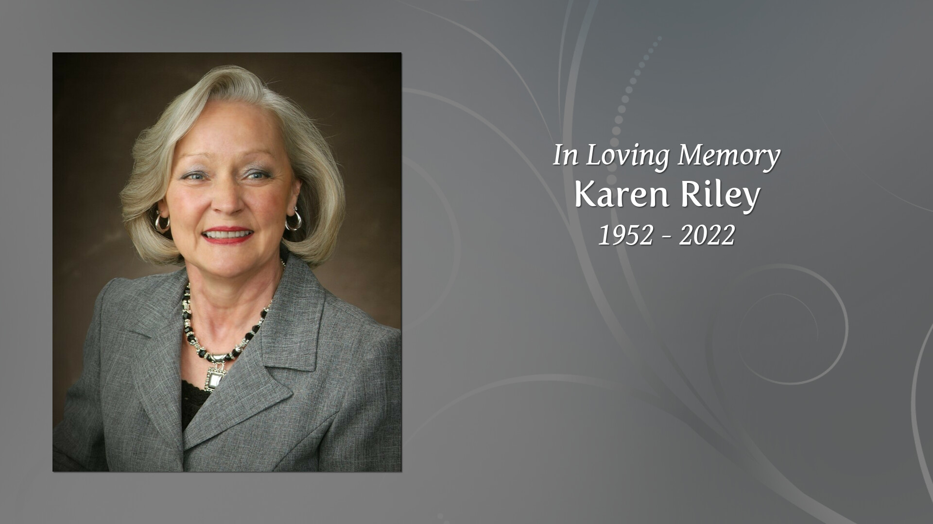 Karen Riley - Tribute Video