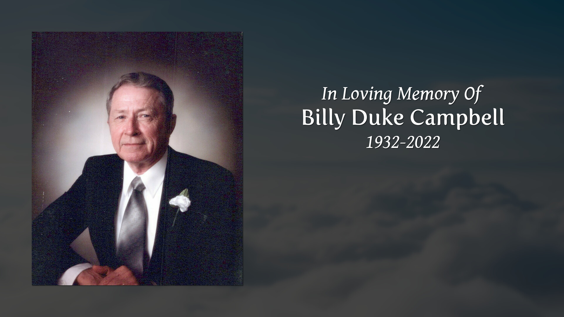 Billy Duke Campbell - Tribute Video