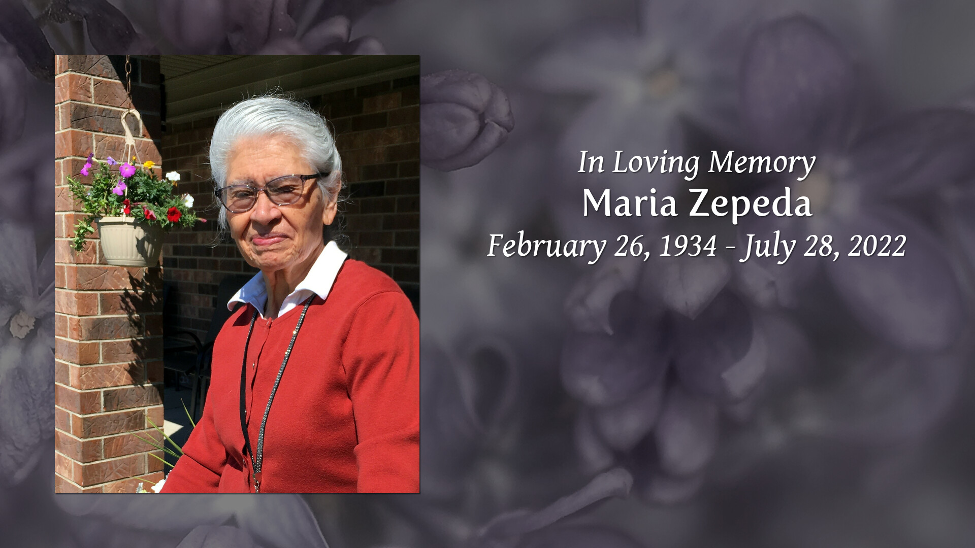 Maria Zepeda - Tribute Video
