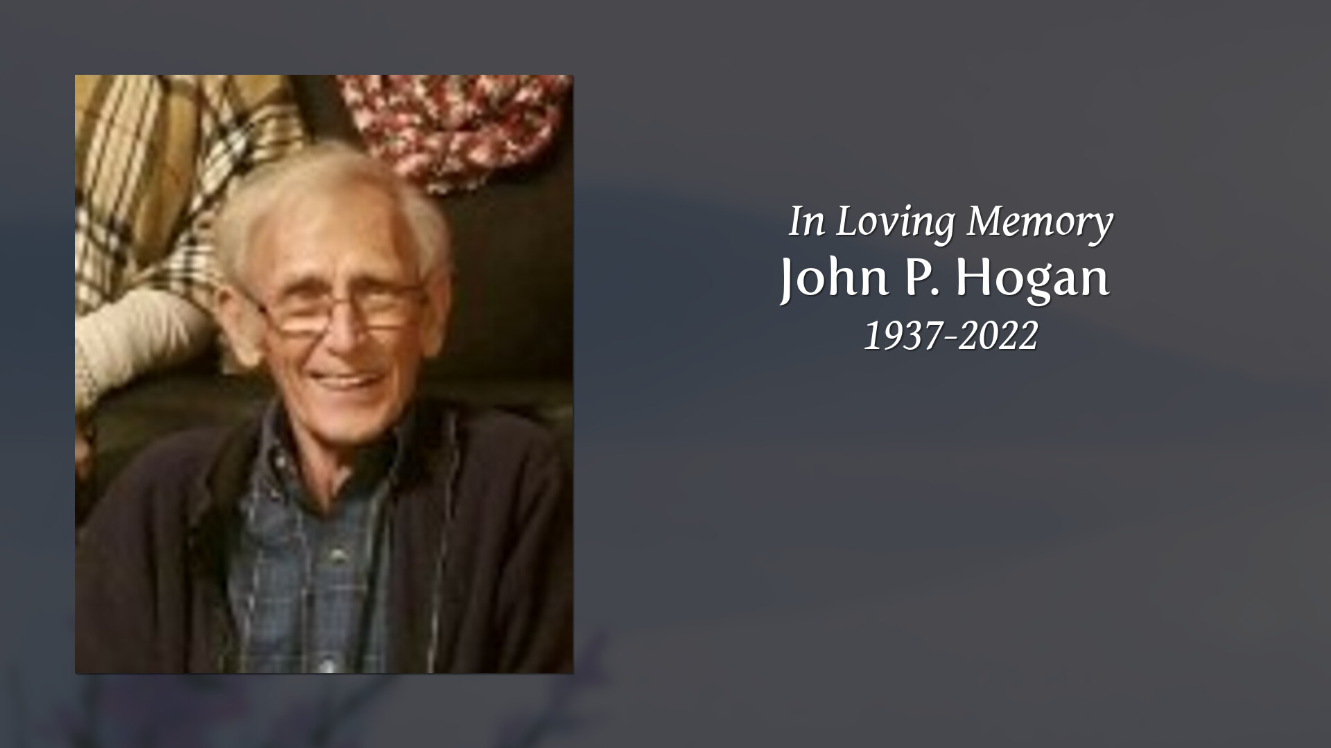 John P. Hogan - Tribute Video
