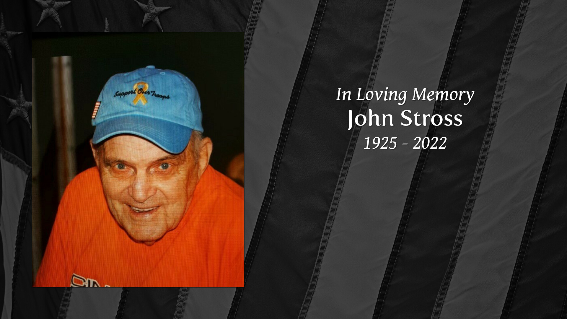 John Stross - Tribute Video