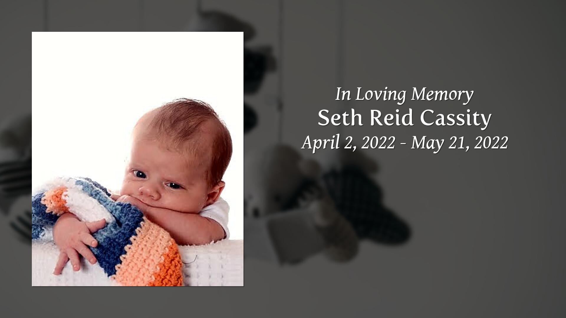 Seth Reid Cassity - Tribute Video