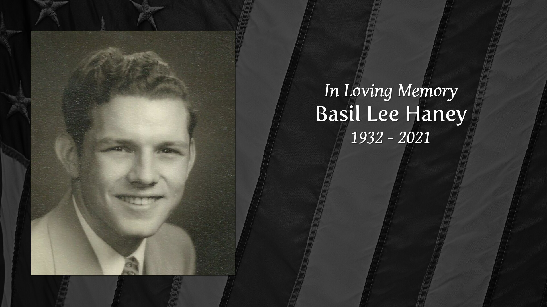 Basil Lee Haney - Tribute Video