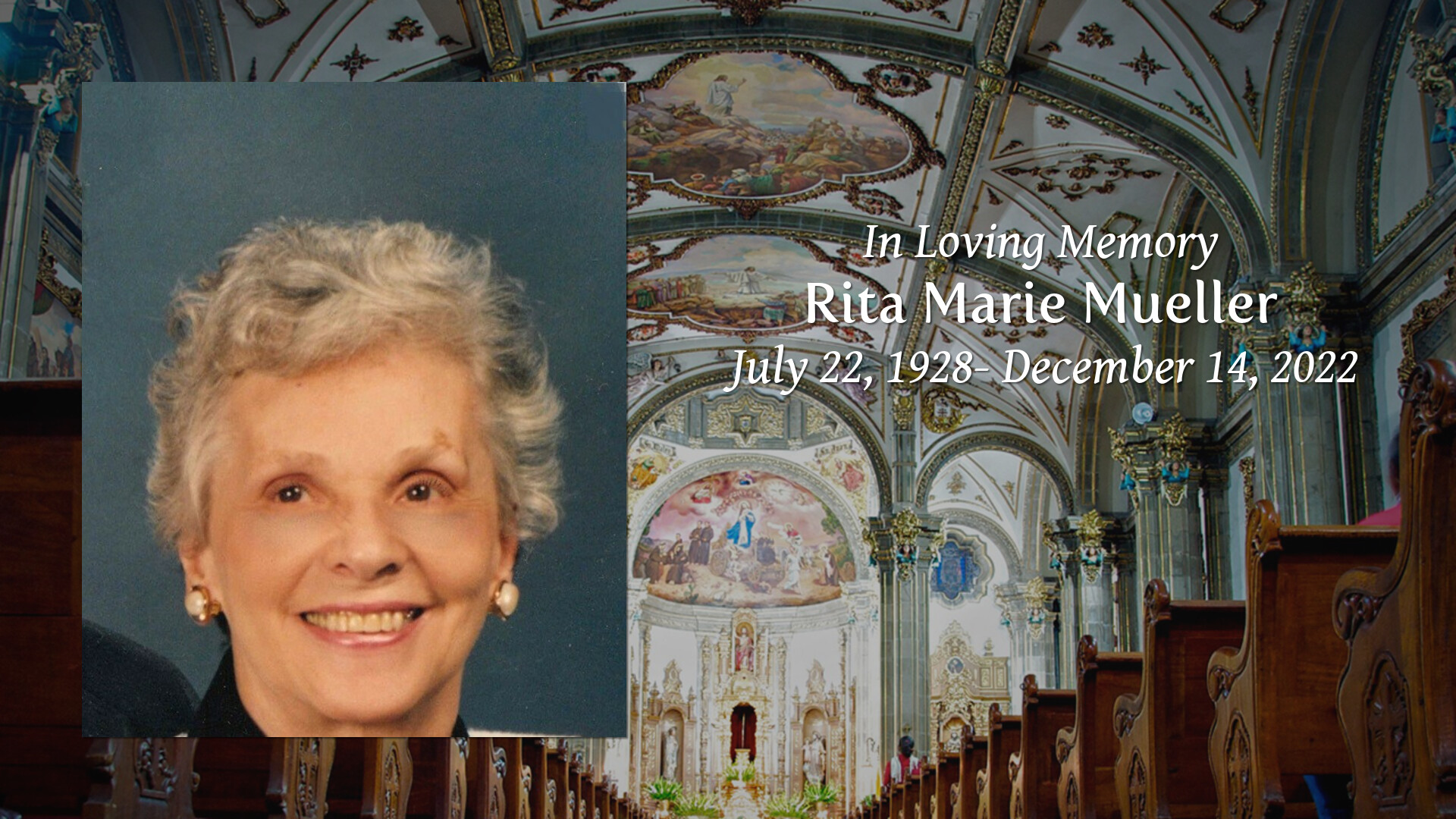 Rita Marie Mueller - Tribute Video