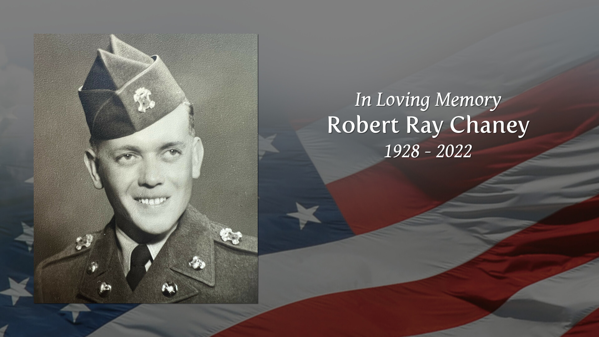 Robert Ray Chaney - Tribute Video