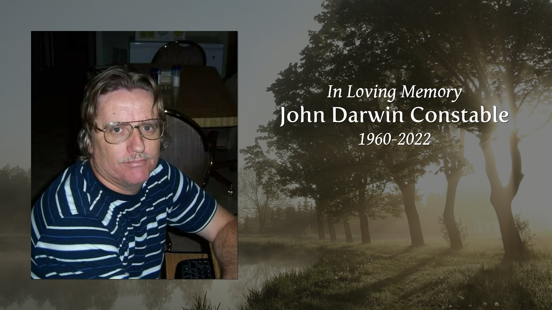 John Darwin Constable - Tribute Video