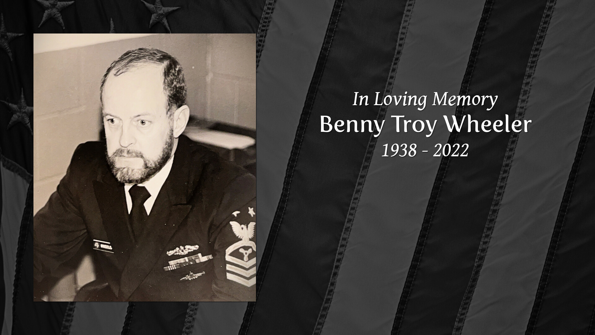 Benny Troy Wheeler - Tribute Video